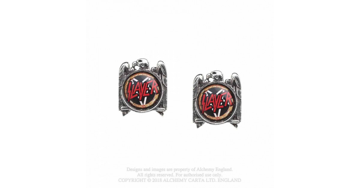 Slayer: Eagle Studs - Eternal Goth