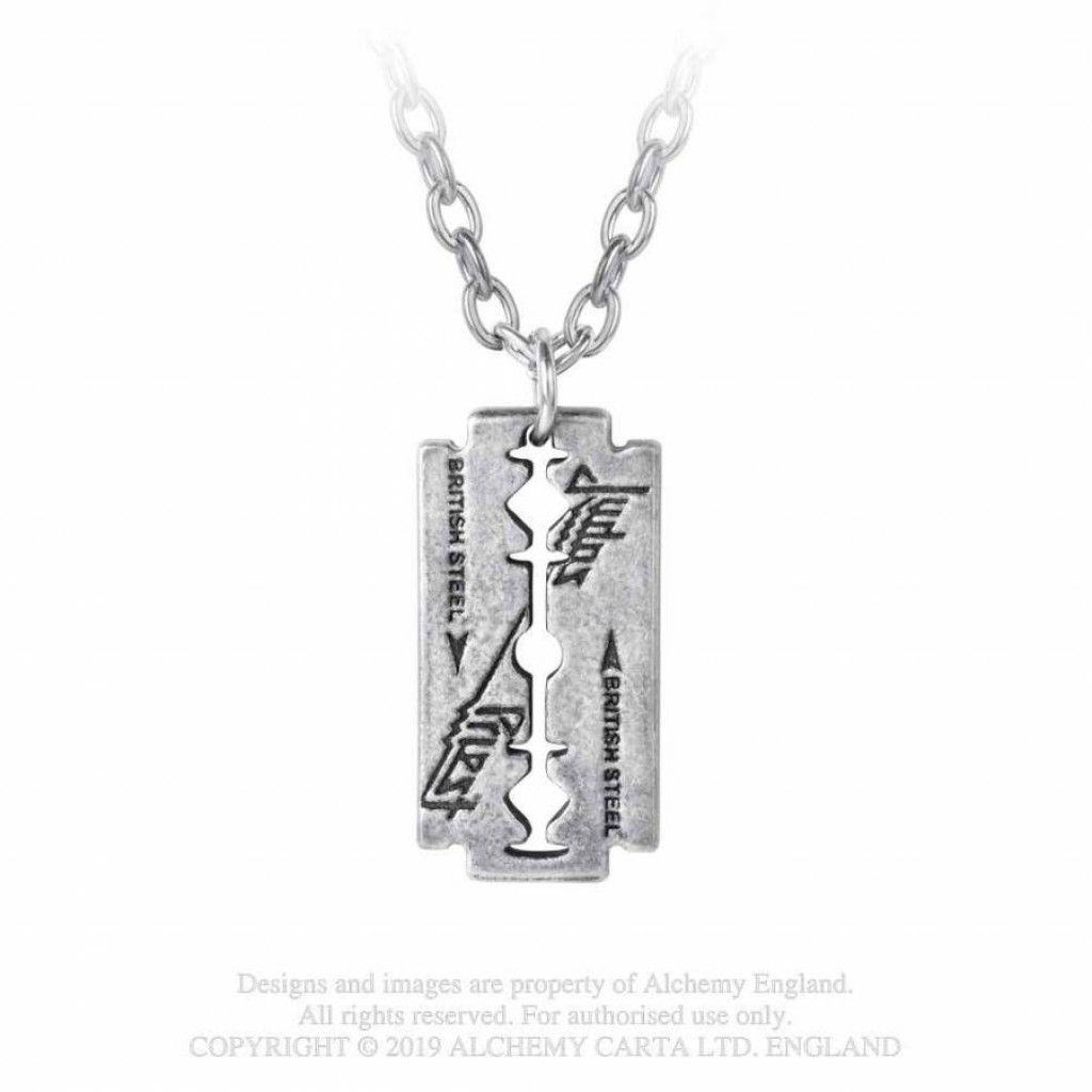 Judas Priest: Razorblade Pendant - Eternal Goth