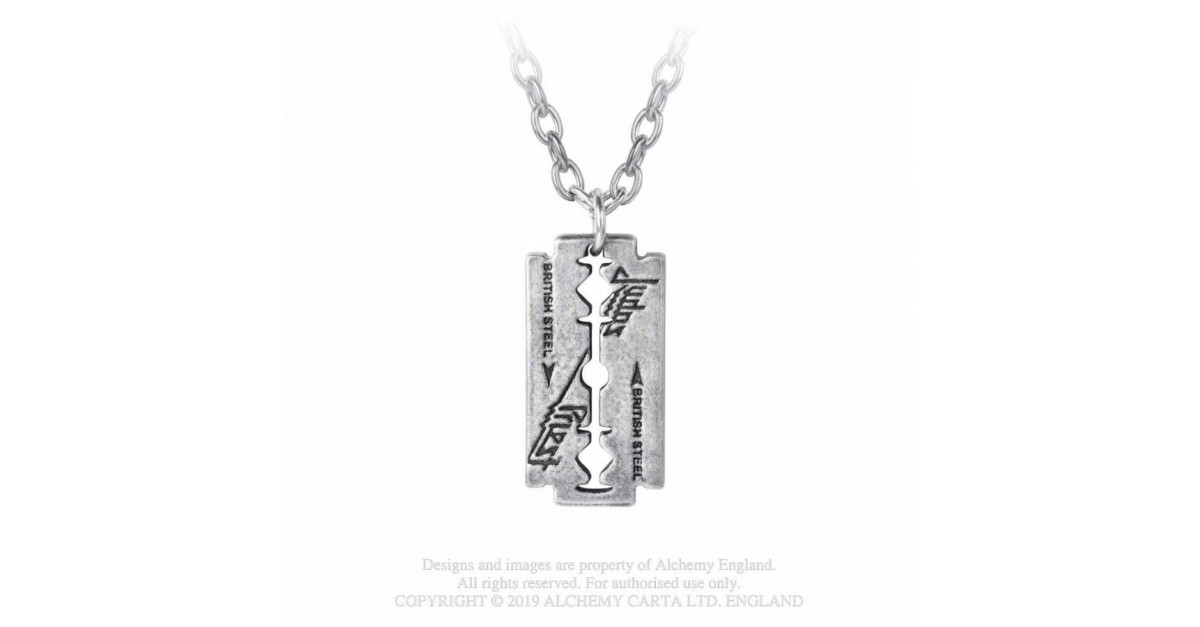 Judas Priest: Razorblade Pendant - Eternal Goth