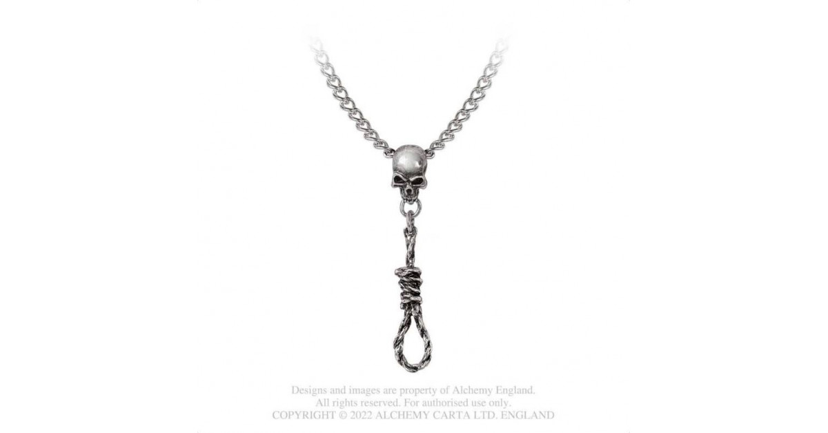 Noose Around Your Neck Pendant - Eternal Goth