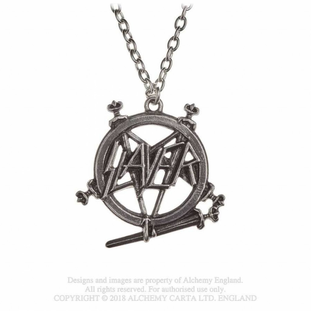 Slayer: Pentagram Logo Pendant - Eternal Goth