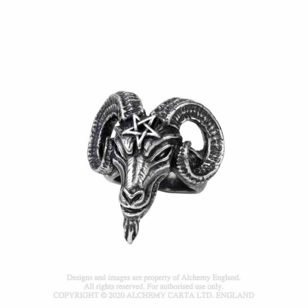 Baphomet Ring - Eternal Goth