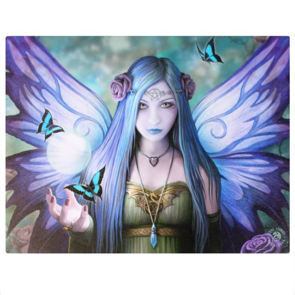 Mystic Aura Canvas Plaque (Small) - Eternal Goth