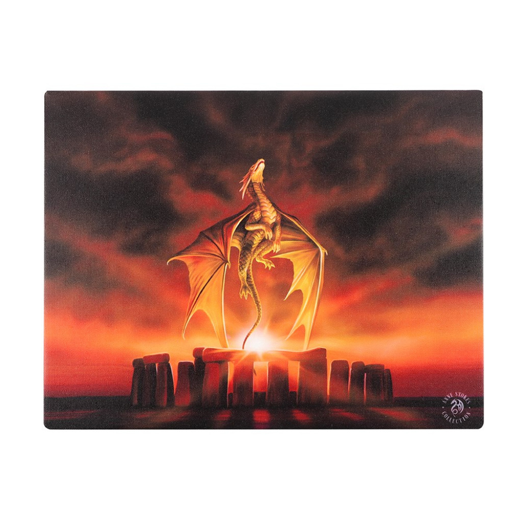 Solstice Canvas Plaque (Small) - Eternal Goth