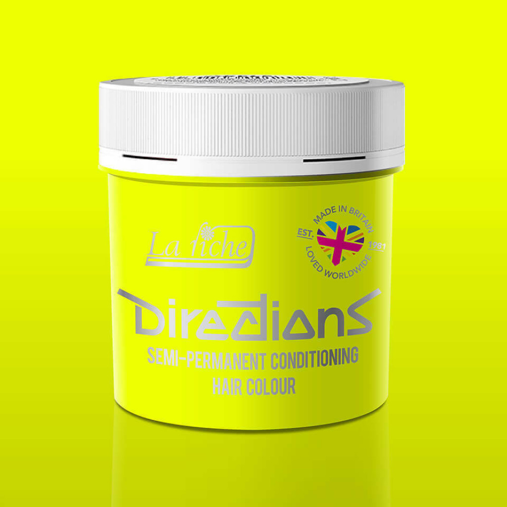 Fluorescent Yellow - Directions Hair Colour (88ml) - Eternal Goth