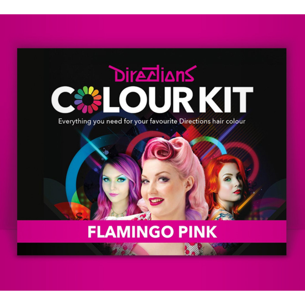 Flamingo Pink - Directions Hair Colour Kit - Eternal Goth