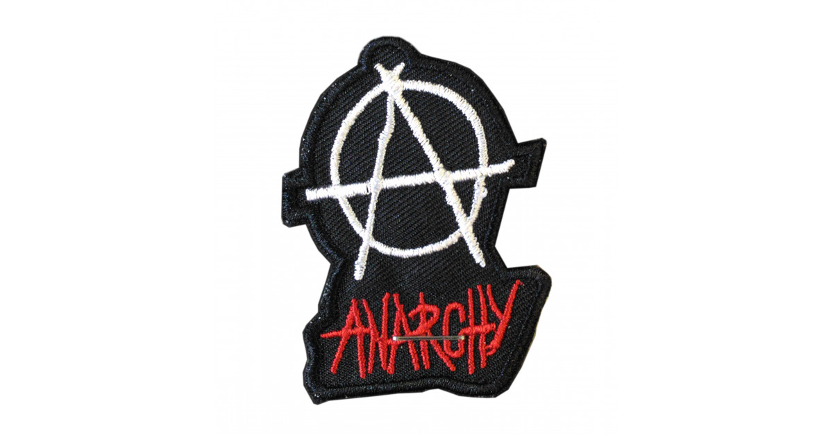 Anarchy Embroidered Patch - Eternal Goth