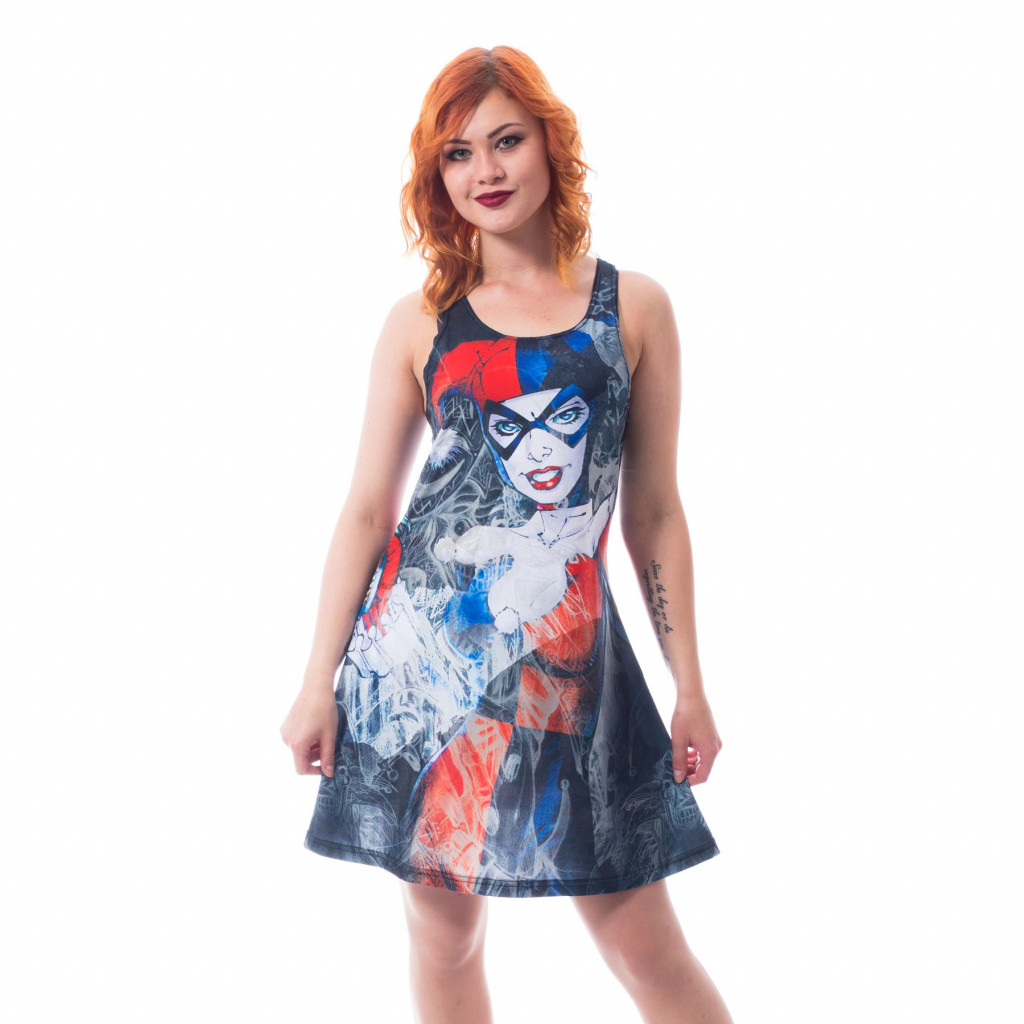 Harley Quinn Shadow Dress - Eternal Goth