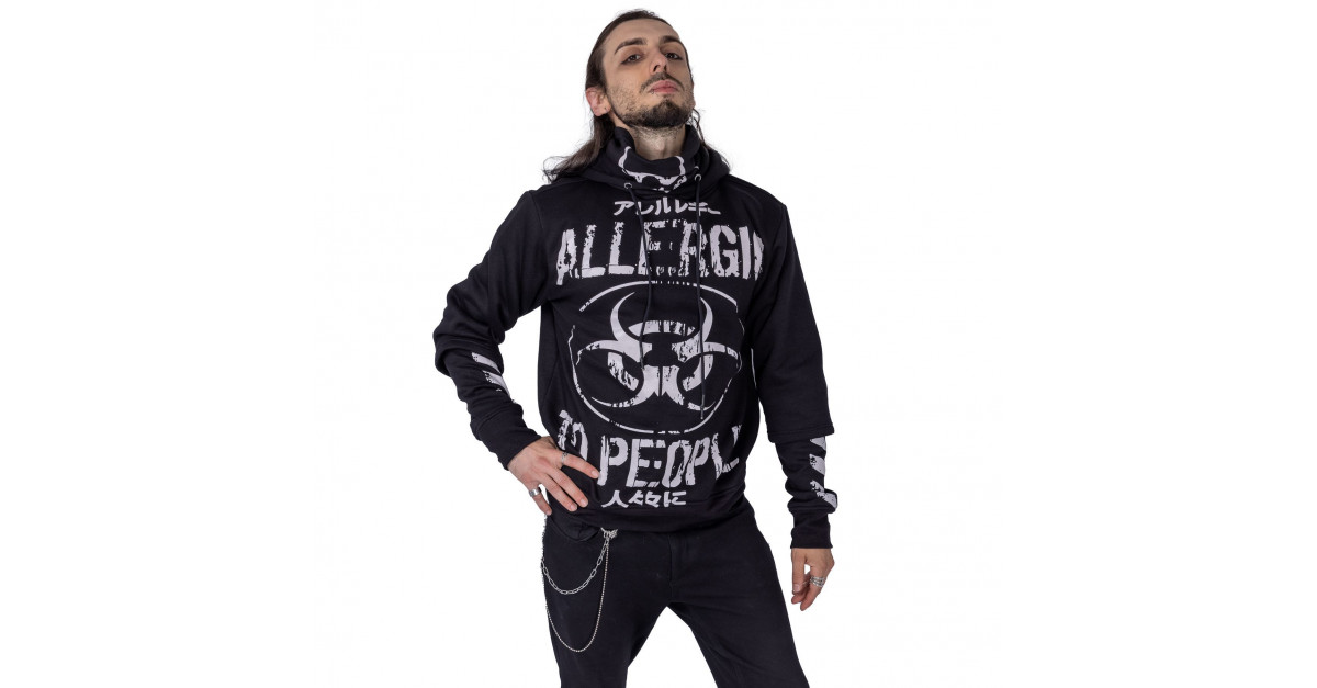 Allergic Hood (White) - Eternal Goth