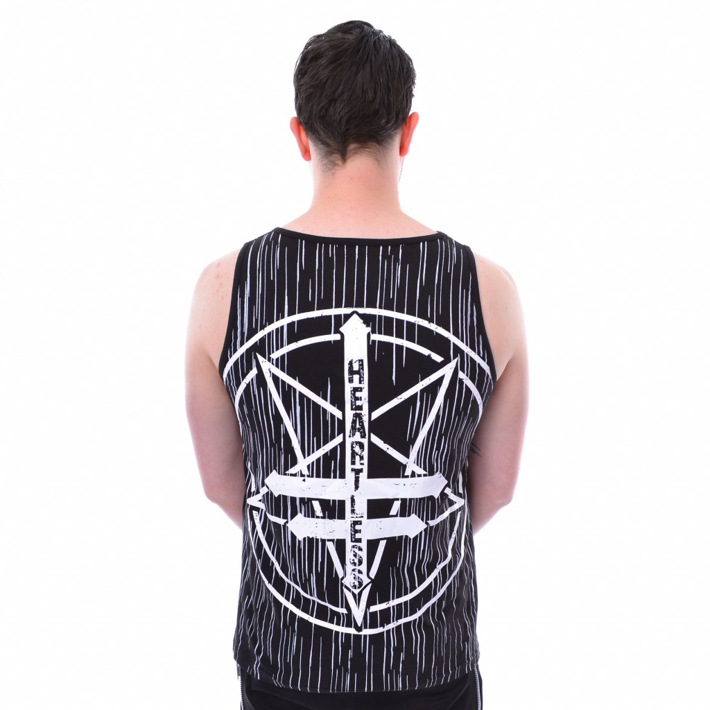 Script Vest - Eternal Goth