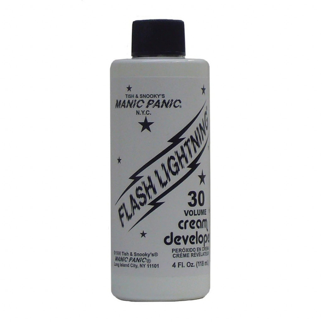 Manic Panic Flash Lightning™ Bleach Kit (30 Volume Cream Developer ...