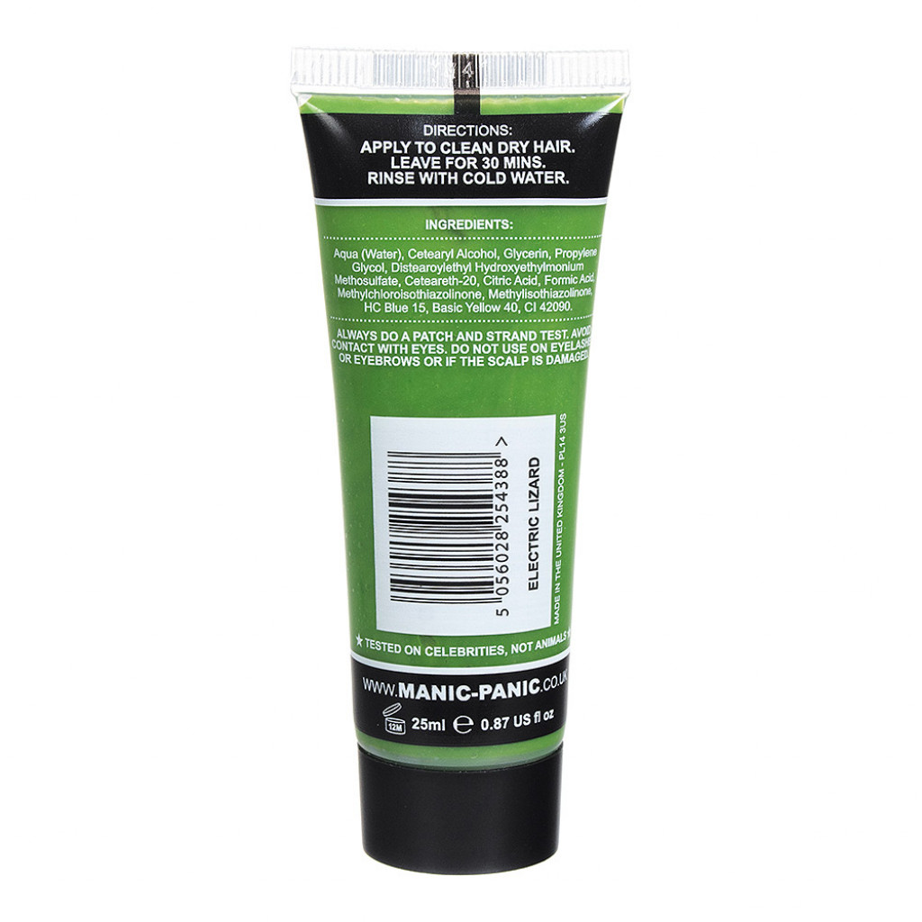 Electric Lizard - High Voltage® Classic Hair Color (25ml) - Eternal Goth