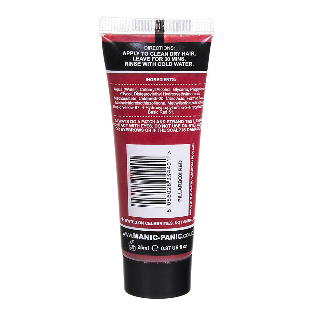 Pillarbox Red - High Voltage® Classic Hair Color (25ml) - Eternal Goth