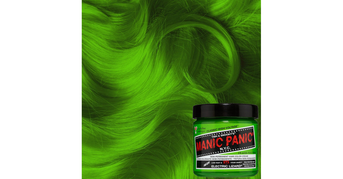 Electric Lizard - High Voltage® Classic Hair Color (118ml) - Eternal Goth