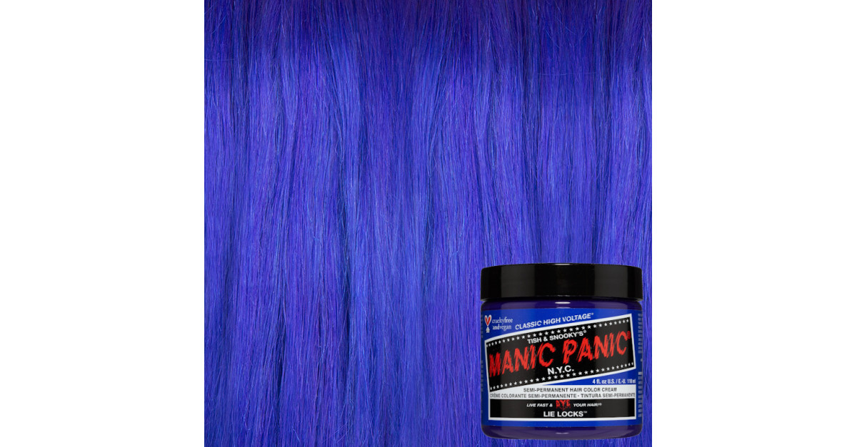 Lie Locks - High Voltage® Classic Hair Color (118ml) - Eternal Goth