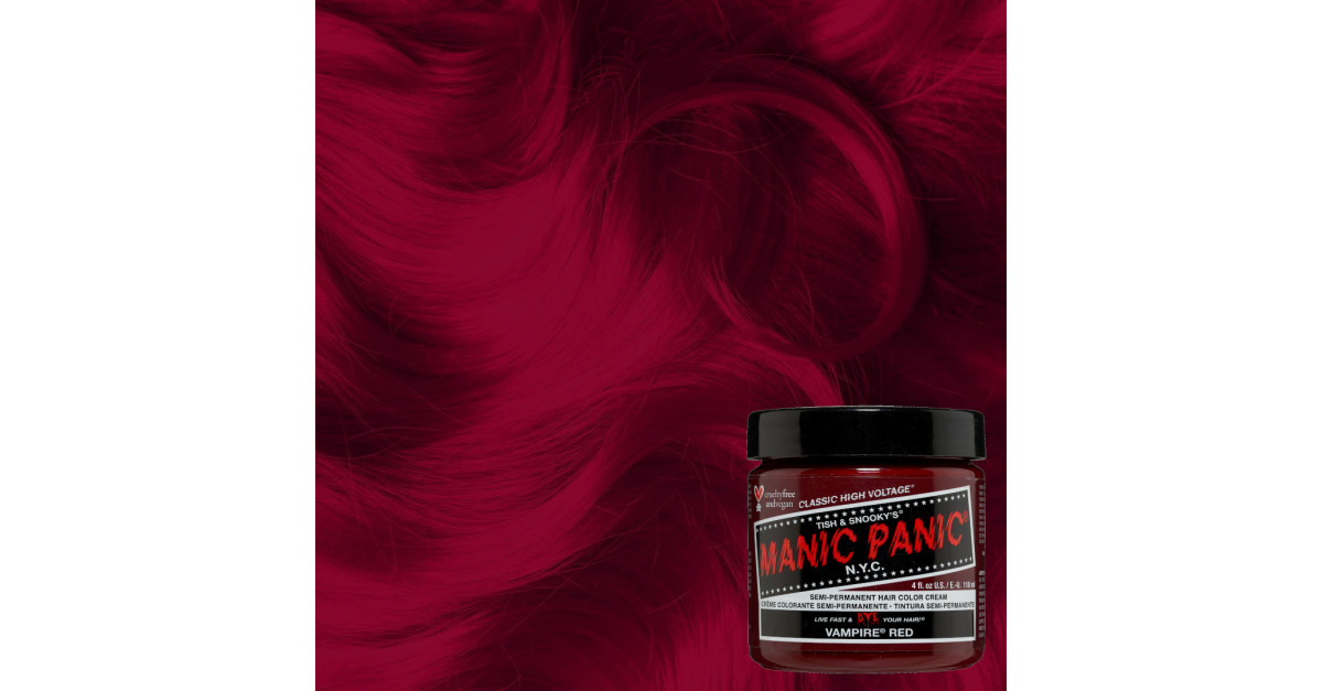 Vampire Red - High Voltage® Classic Hair Color (118ml) - Eternal Goth