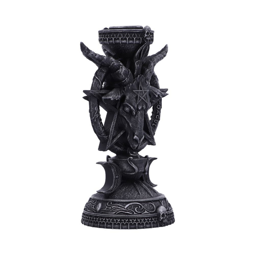 Light of Baphomet Candle Holder (15.5cm) - Eternal Goth