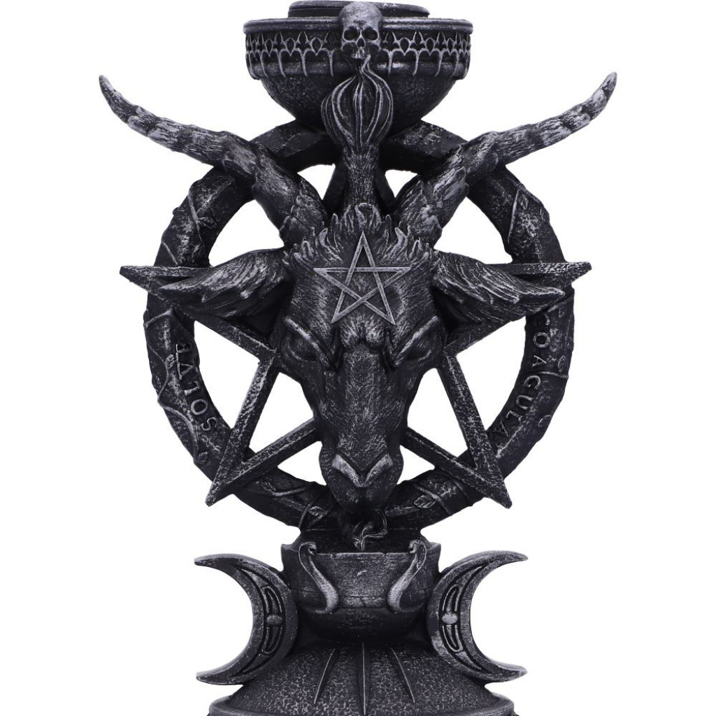 Light of Baphomet Candle Holder (15.5cm) - Eternal Goth