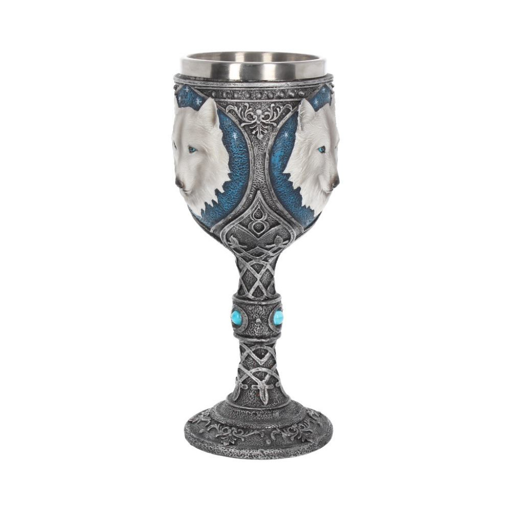Ghost Wolf Goblet (19.5cm) - Eternal Goth