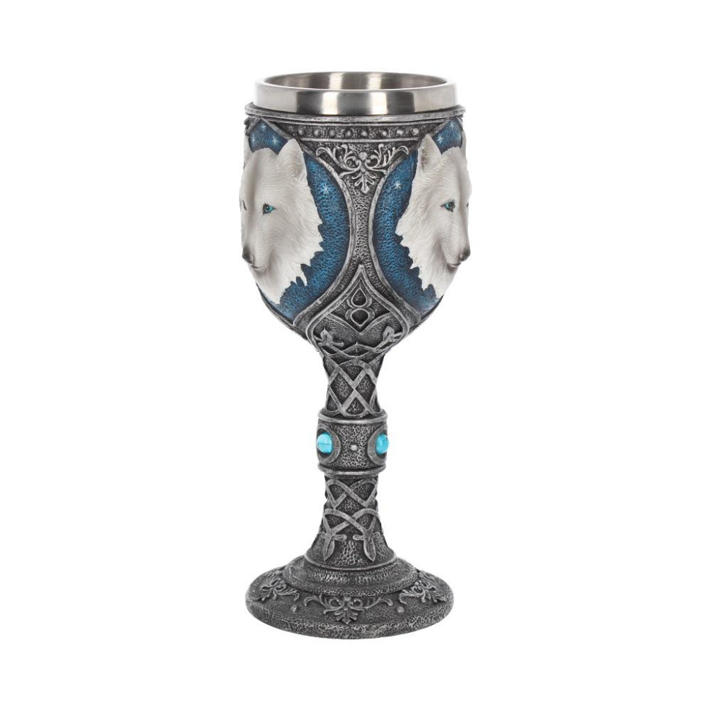 Ghost Wolf Goblet (19.5cm) - Eternal Goth