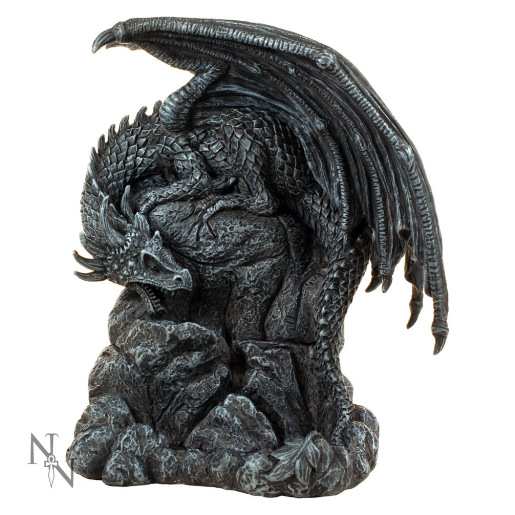 Dragon Pool Backflow Incense Burner (19cm) - Eternal Goth