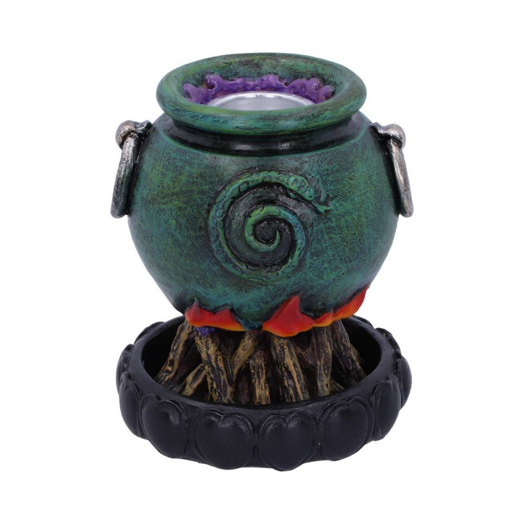 Emerald Cauldron Backflow Incense Burner (7.3cm) - Eternal Goth