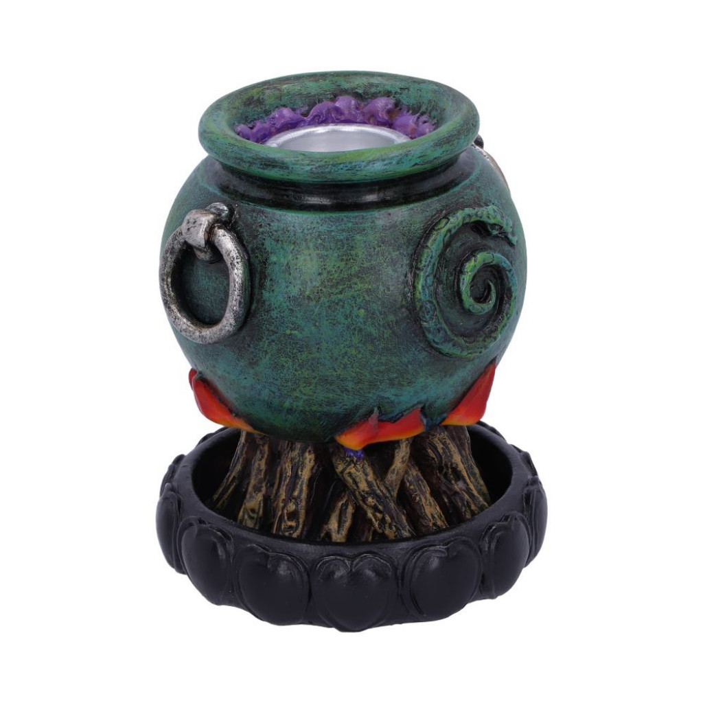 Emerald Cauldron Backflow Incense Burner (7.3cm) - Eternal Goth