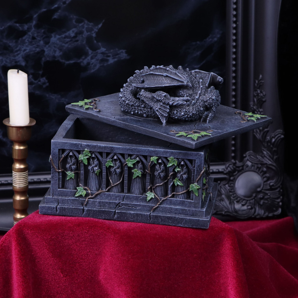 Dragon Tarot Card Box (18cm) - Eternal Goth