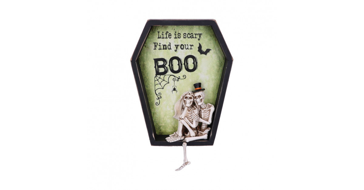 Life is Scary Find Your Boo (31.3cm) - Eternal Goth
