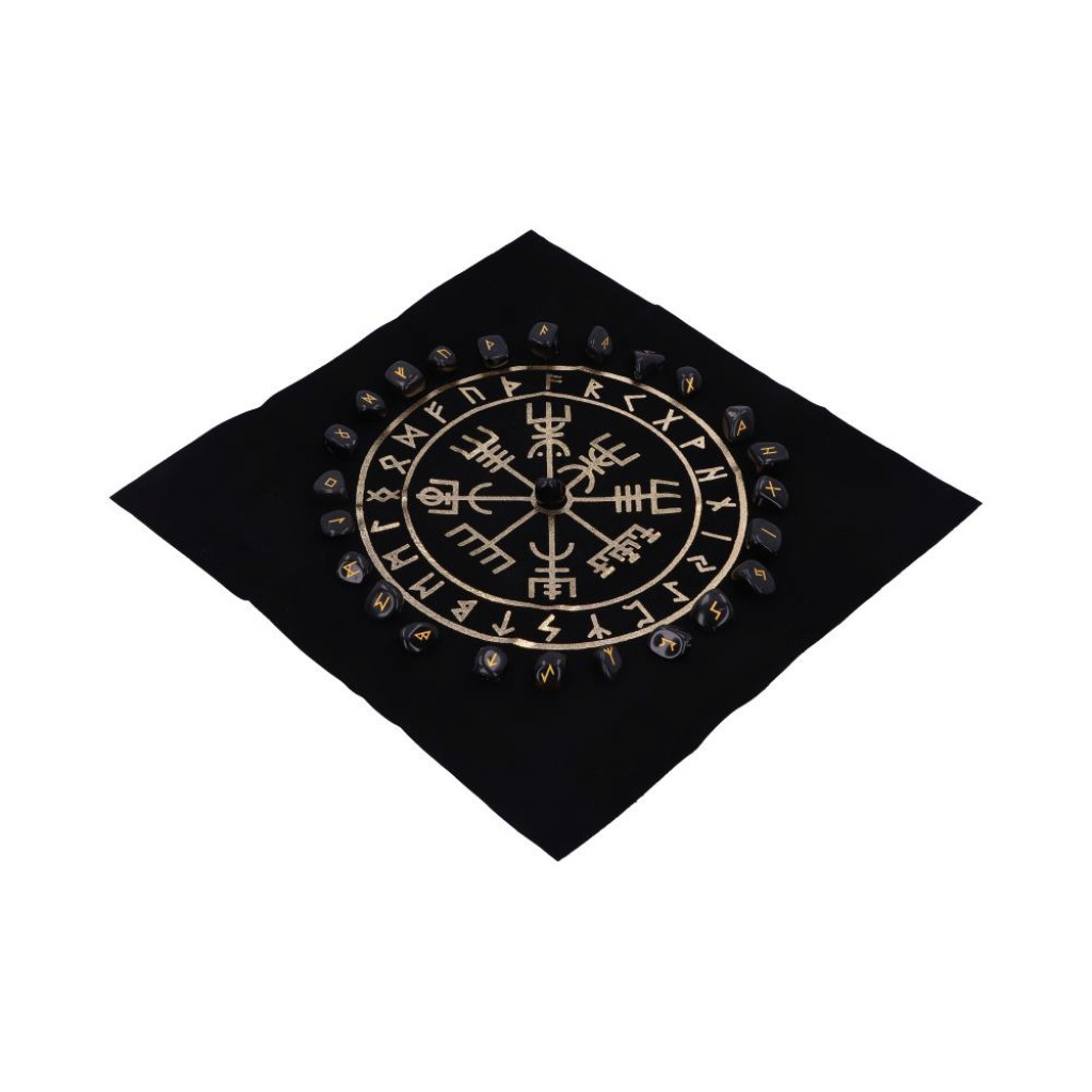 Runes Elder Futhark Divination Stone Kit - Eternal Goth