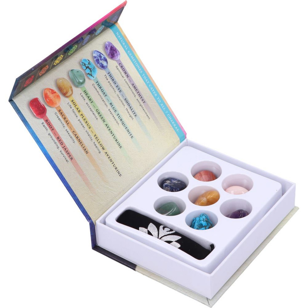 Sacred Chakra Wellness Stones Kit - Eternal Goth