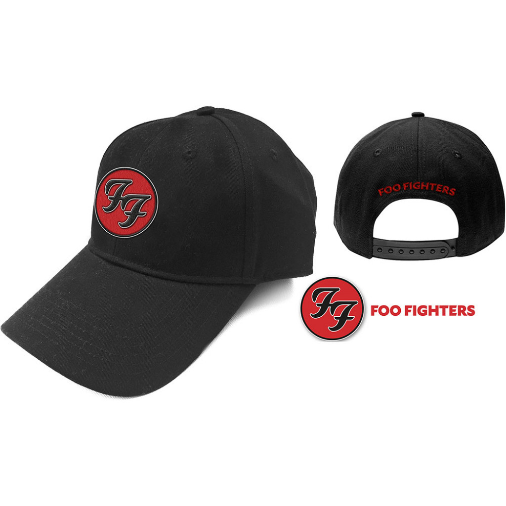 Foo Fighters: FF Logo Baseball Cap - Eternal Goth