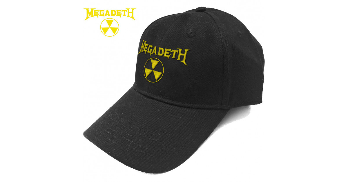 Megadeth: Hazard Logo Baseball Cap - Eternal Goth