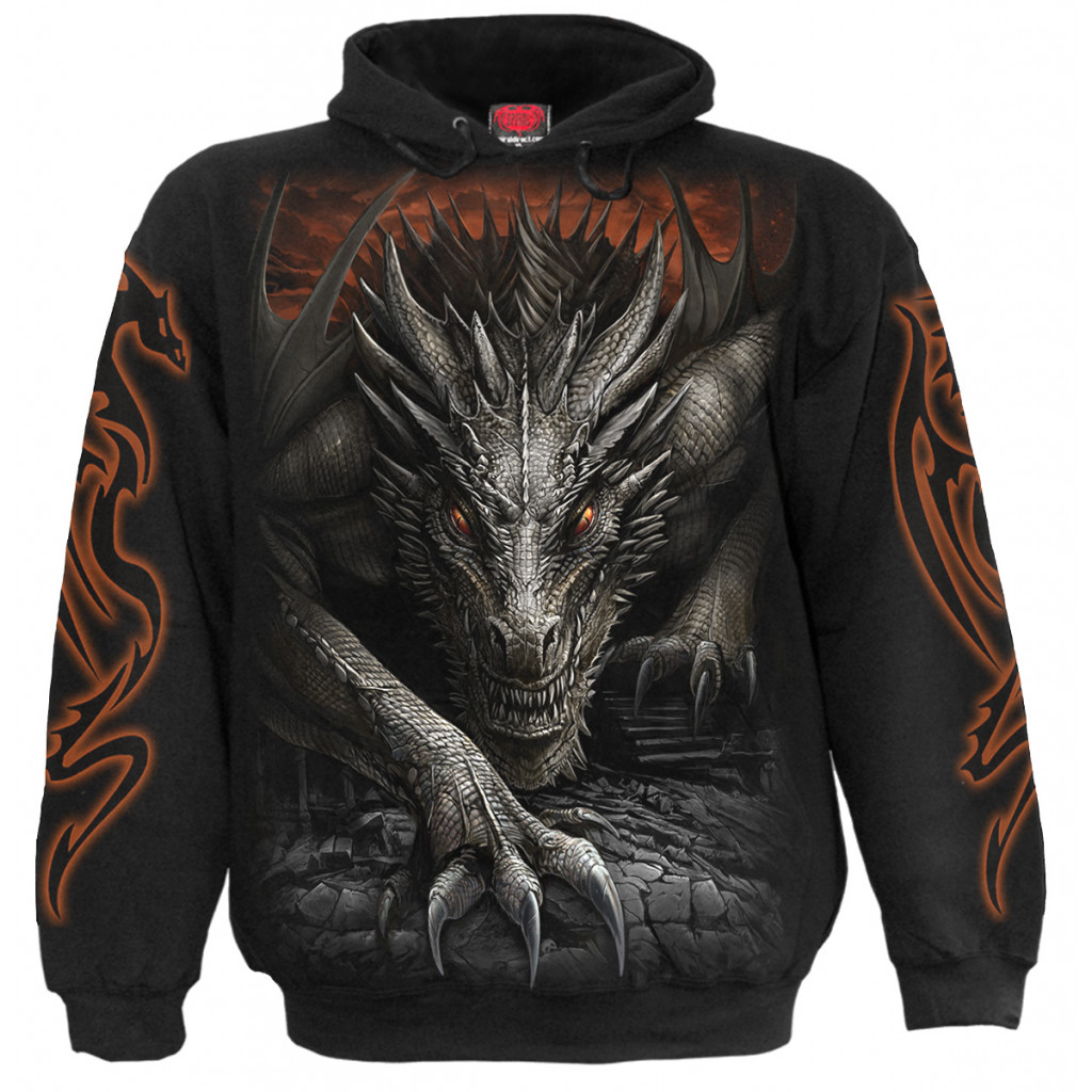 Majestic Draco Hoodie - Eternal Goth